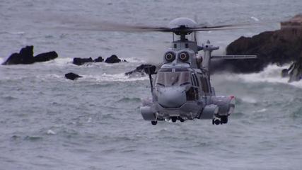 Les moyens de patrouille maritime en France avec un soldat de métier